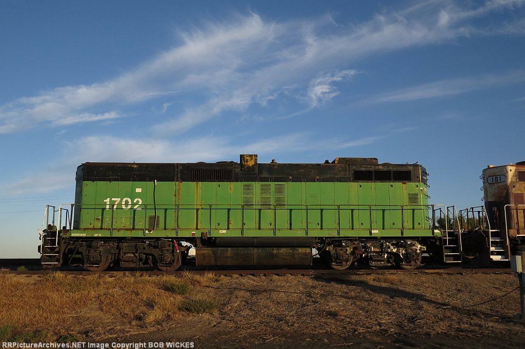 BN 1702 a GP9B not in NJ